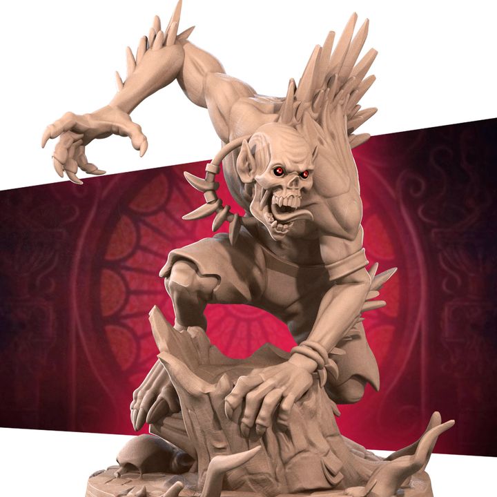 3D Printable Vampire Ghoul by Bite the Bullet